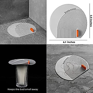 Sink Splash Guard | Silicone Faucet Mat | Handle Drip Catcher Tray | Sink Protectors for Kitchen Sink | Water Splash Guard Behind Faucet | Soap Dish Holder for Kitchen Bathroom Sinks (Grey, Large)