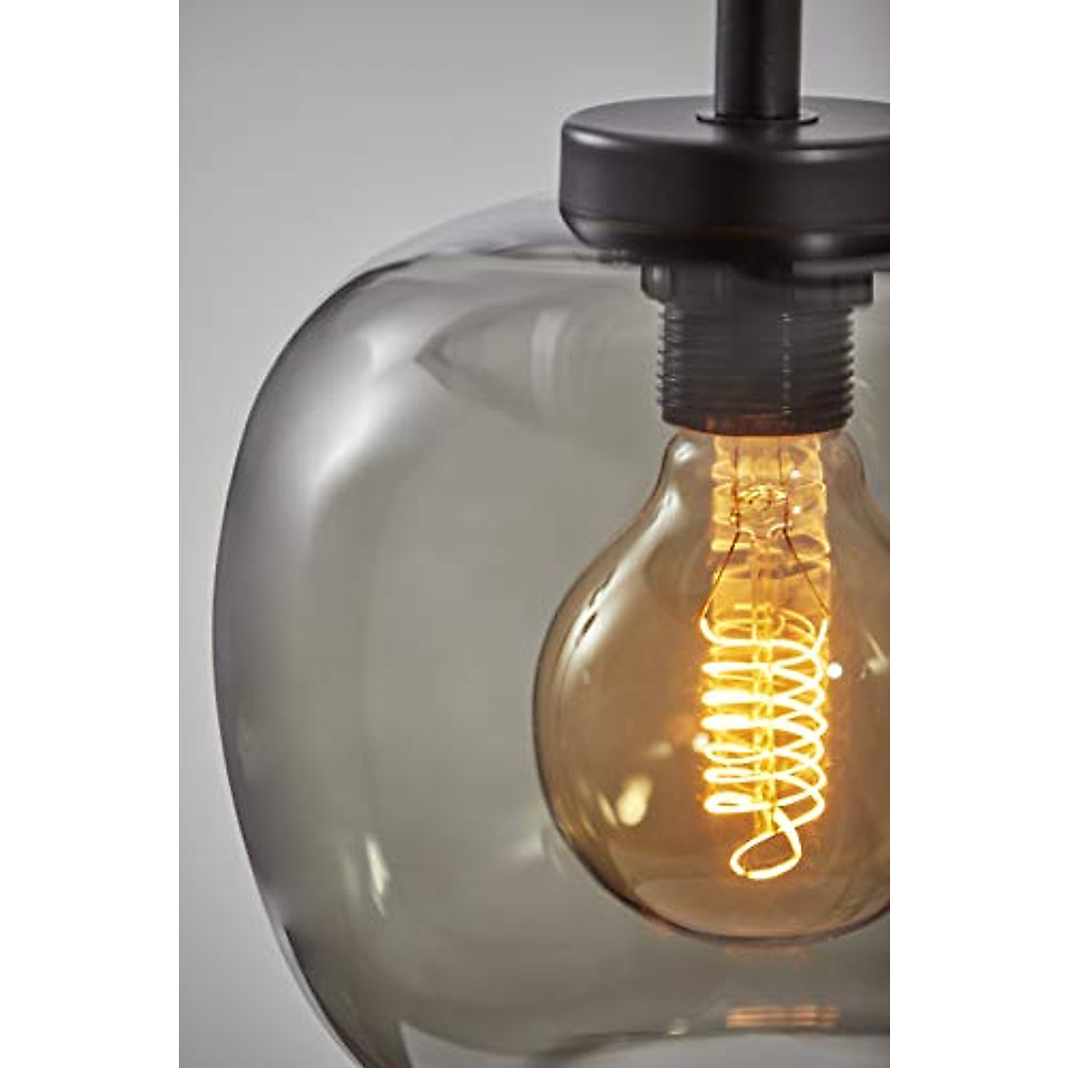 Adesso Home 3437-01 Transitional One Light Table Lamp from Ashton Collection Finish, 10.50 inches, Matte Black