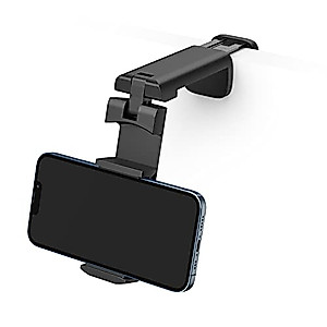 Klearlook Travel Essentials Airplane Phone Holder, Universal Phone Stand for Desk with 360 Degree Rotation, Travel Must Haves Phone Mount for Tray Table, Handsfree Travel Accessories for Flying