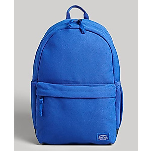 Superdry Womens Unisex Essential Montana Backpack, Main Zipped Compartment Mazarine Blue Size One Size