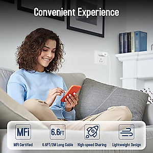 25W USB C Fast Charger for 2021/2020/2018 iPad Pro 12.9/11/10.9 inch 5/4/3/2/1th Generation,iPad Air 5/4th,iPad Mini 6 Gen,iPad Wall Charger Block Adapter and 6ft USB C to C Charging Cable Cord