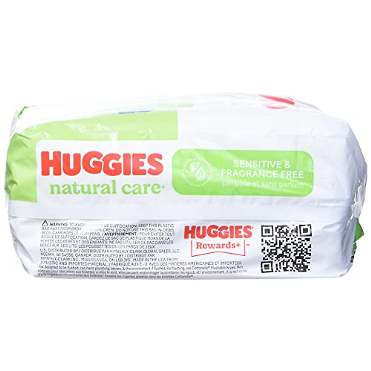 Huggies Natural Care Fragrance Free Baby Wipes, 552 Total Wipes 184 Count (Pack of 3), Packaging May Vary