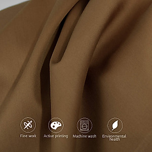 NTBAY Egyptian Cotton Queen Pillowcases - Set of 2, 500 Thread Count Cotton Pillowcases - Soft and Breathable Envelope Closure Pillow Cases - 20x30 Pillow Covers for Bed, Brown