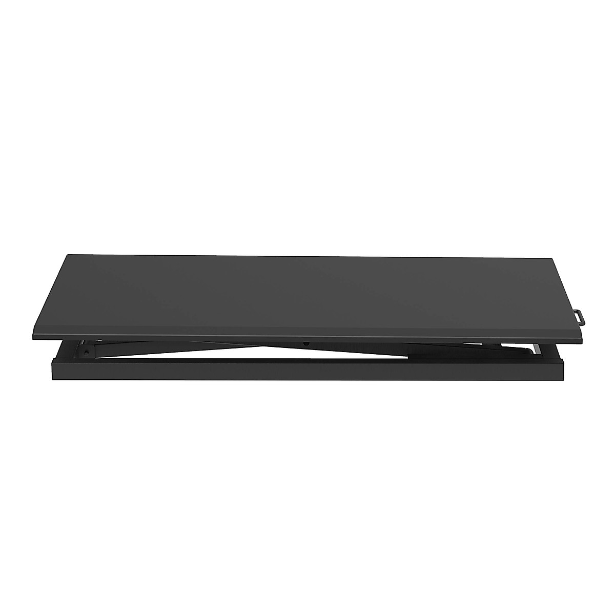 Stand Up Desk Store AirRise Adjustable Height Standing Desk Converter Monitor Stand (Black, 29")