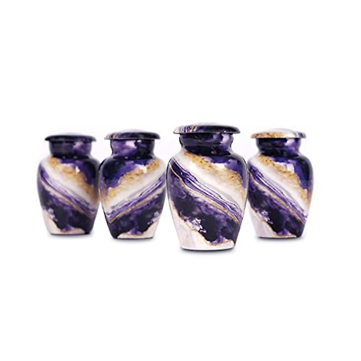 Shine North Urns for Ashes Adult Male Urns for Human Ashes Adult Female with 4 Small Urns for Human Ashes