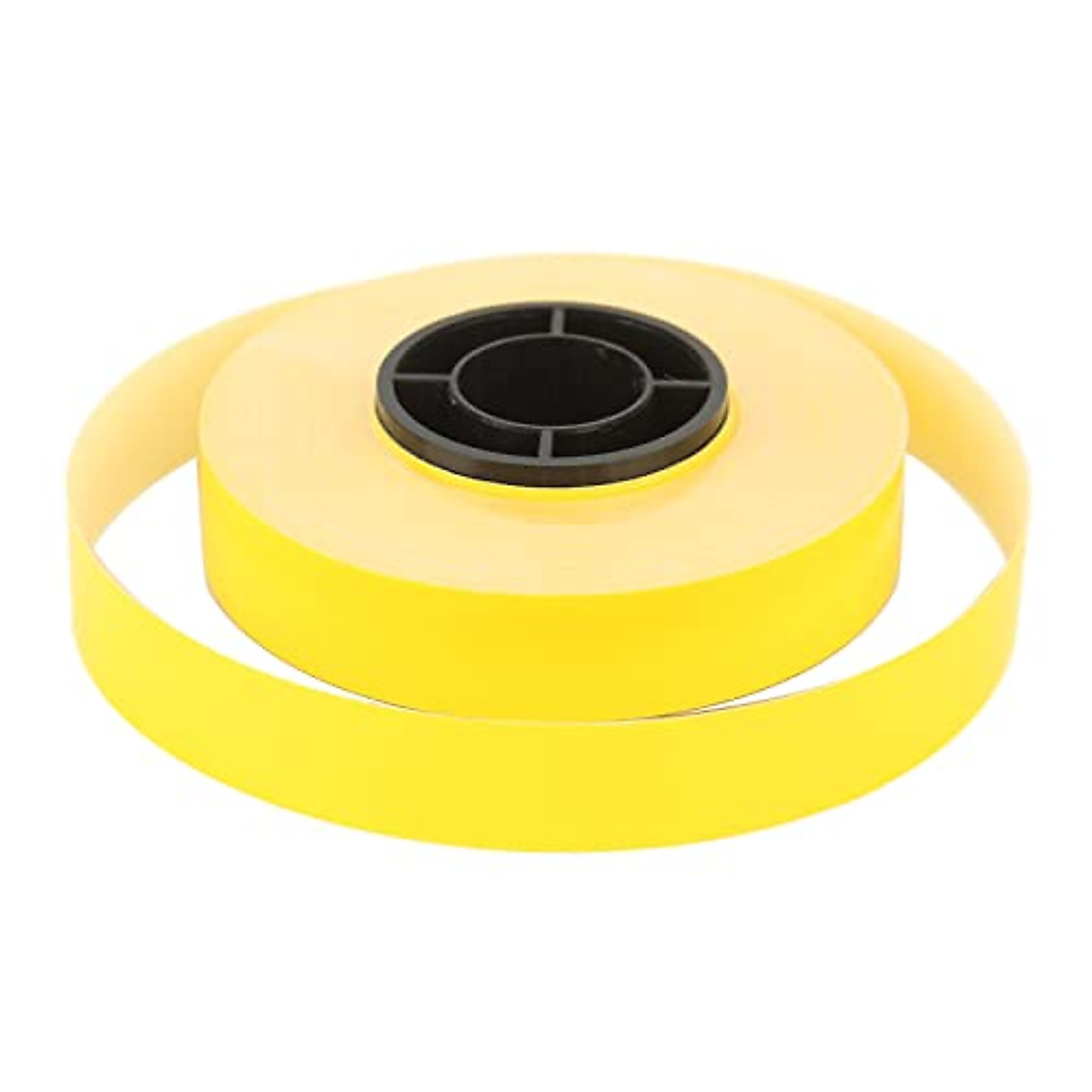 3 Roll Label Maker Tape Refills Tape Each 26.2ft Length 9mm Width Tear Resistant PET Label Maker Tape Refills for LM 370 380 390 (Yellow)