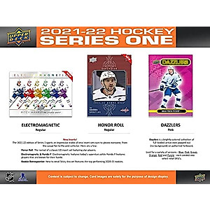 2021/22 Upper Deck Series 1 NHL Hockey BLASTER box (6 pks/bx)