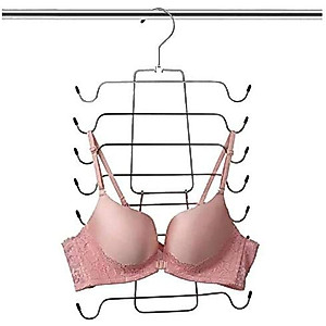 Forever Haru Cami Hanger 3 Pack Space Saving Hangers Closet Organizer for Tank Top, Cami, Bra, Pajamas, Strappy Dress,Bathing Suit