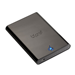 BIPRA 320Gb 320 Gb 2.5 Inch External Hard Drive Portable USB 2.0 Fat32- Black