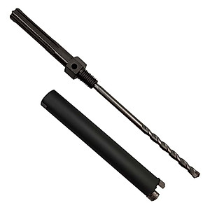 1-3/4" Dry/Wet Multipurpose Core Bit for Masonry, Concrete and Natural Stone, 6" Drilling Depth, SDS Max Pilot Bit with 5/8"-11 Arbor