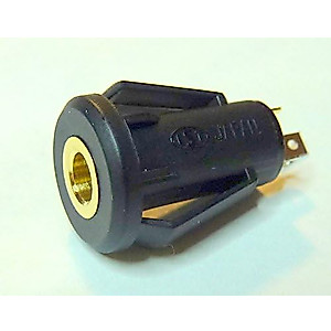 Philmore 3.5mm Gold Plated Stereo Snap-in Panel Mount Phone Jack