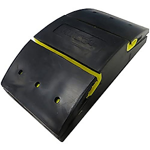ALLWAY RB1 Rubber Sanding Block, Black