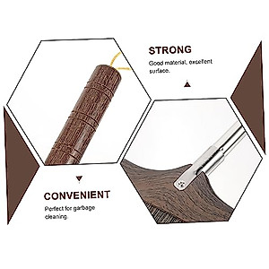 COOLHIYA Electric Broom Home Cleaning Device Household Supplies Outdoor Broom Floor Scraper Long Handle Heavy Duty Stable Broom Heavy Duty Broom Chinese Brooms Broom Indoor Bristle Hair