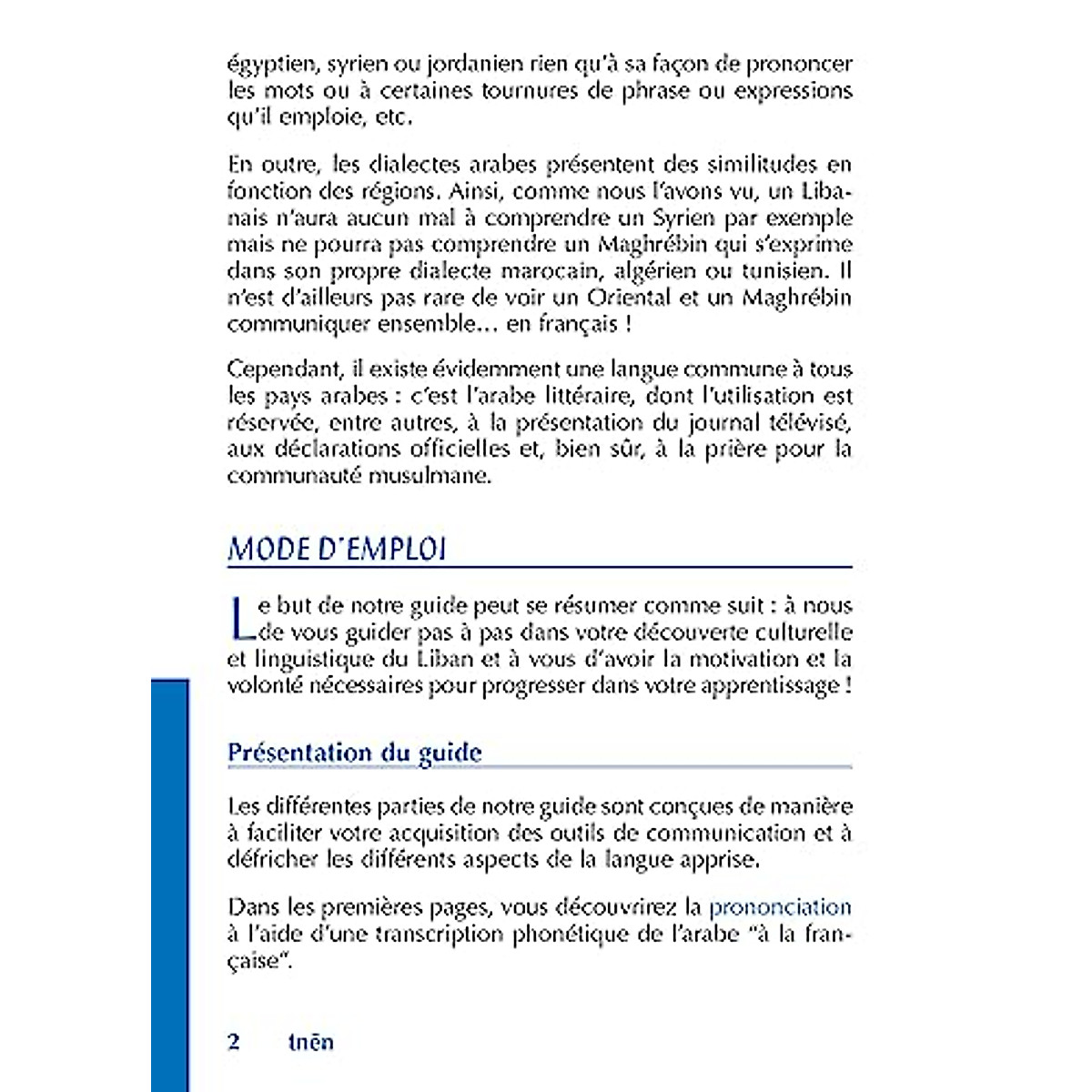 Arabe Libanais de Poche - Lebanese Arabic phrasebook for French speakers (Arabic Edition)