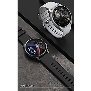 Holiday AMOLED Smartwatch, 1.3" HD Screen Activity Tracker for Fitness and Health with 14 Sports Modes, 3 ATM Waterproof, Monitor SpO2, Heart Rate, Sleep, Stress for Men and Women for Android iOS