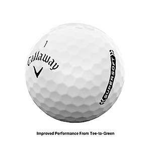 Callaway Golf Supersoft Golf Balls (2023 Version, White)