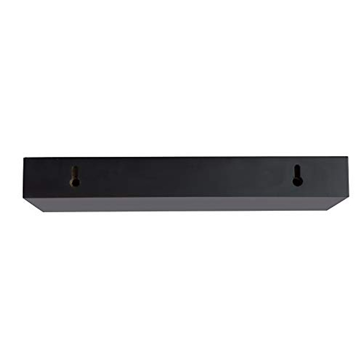 kieragrace Stockholm Maine Floating Wall Shelf - Black, 12"