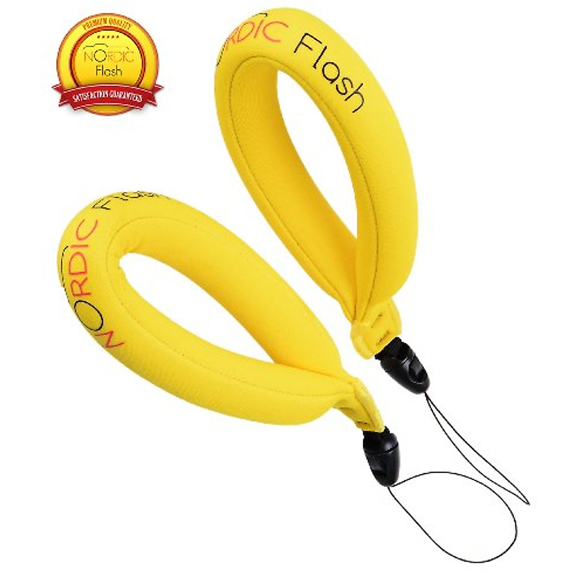 Nordic Flash Waterproof Camera Float - Pack of 2 - Bright Yellow