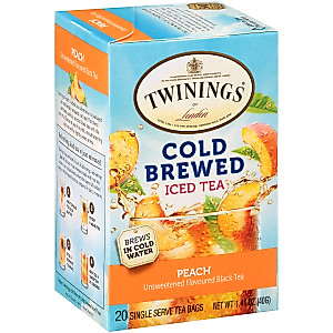 Twinings Peach Cold Brewed Iced Tea - 20 ct