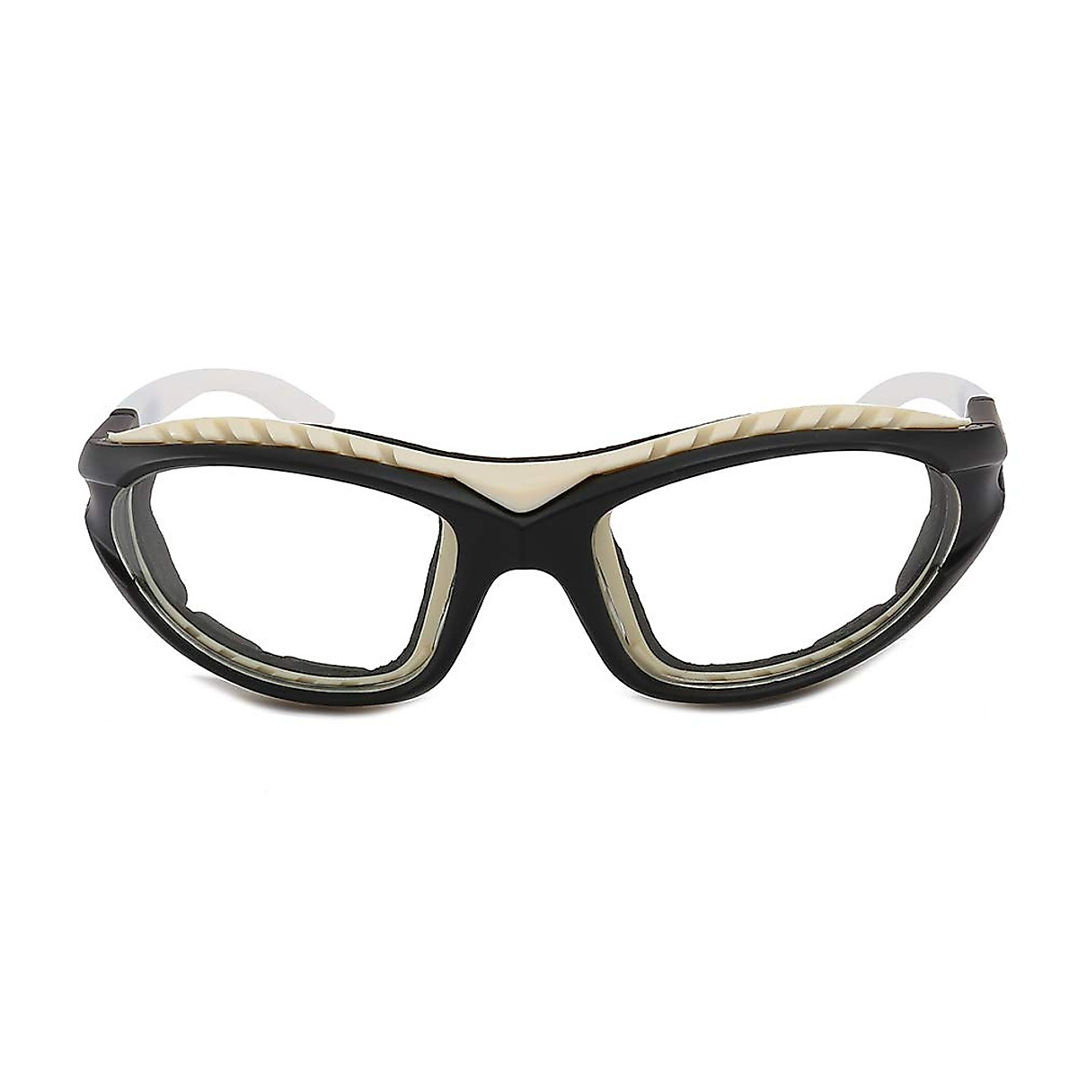 memegege Without Tears Onion Glasses,Anti Fog Anti Scratch Anti-tear Kitchen Gadget Goggles For Cutting Chopping Eye Protect Cooking BBQ(white)