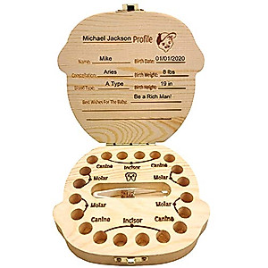 Baby Tooth Fairy Box Keepsake for Boys| Tooth Holder for Kids | Baby Party & Birthday Gift -Upgraded