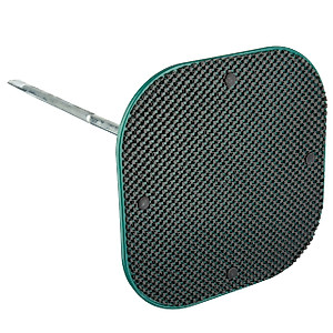 Sol Coastal Portable Beach Table with Non-Slip Surface, 9.5 x 9.5 - Compact and Collapsible Backpacking Table, Easy to Store and Assemble - Foldable Camping Table, Elevates up to 18" Off The Ground