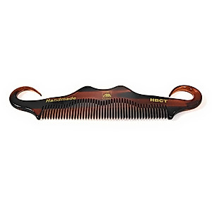 G.B.S Handmade Cellulose Acetate Grooming Men’s Mustache Comb