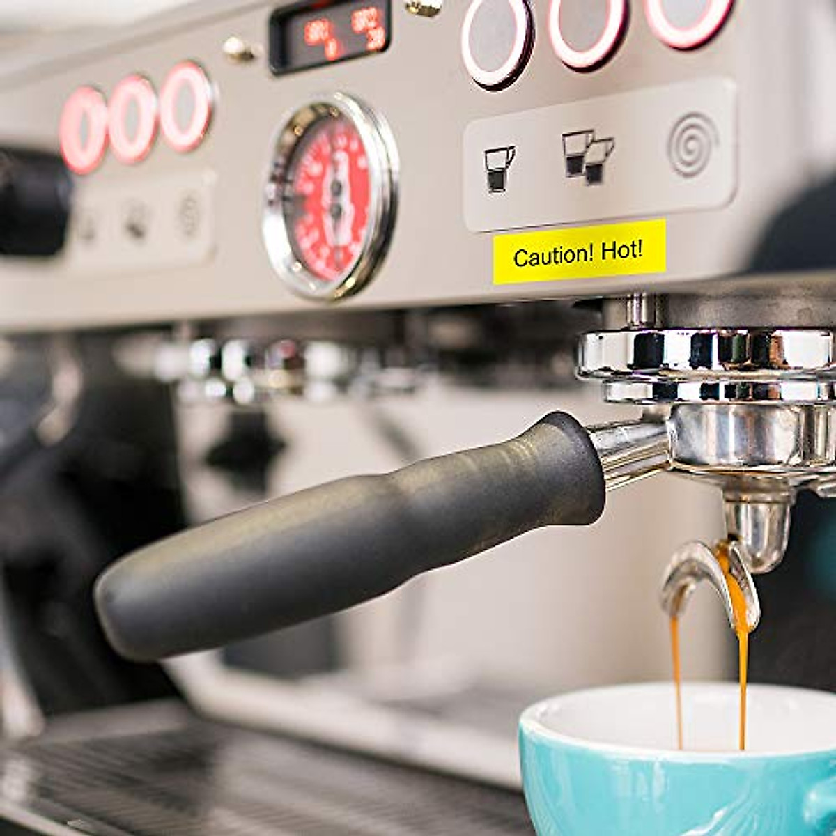 Greateam Compatible Label Tape Replacement for Brother TZe-631 TZe-231 Tz Tape 12mm 0.47 Laminated White and Yellow, 1/2 Inch P Touch Label Maker Tape for Brother PTH110 PTD210 PTD400 PTD600, 10 Pack