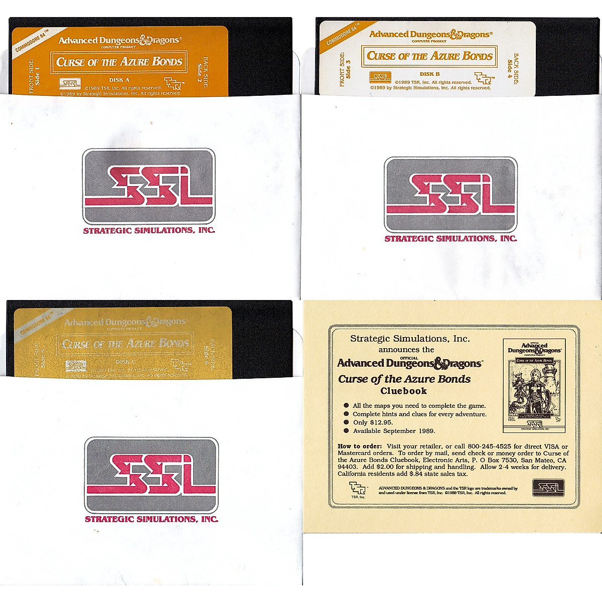 Curse of the Azure Bonds - Commodore 64