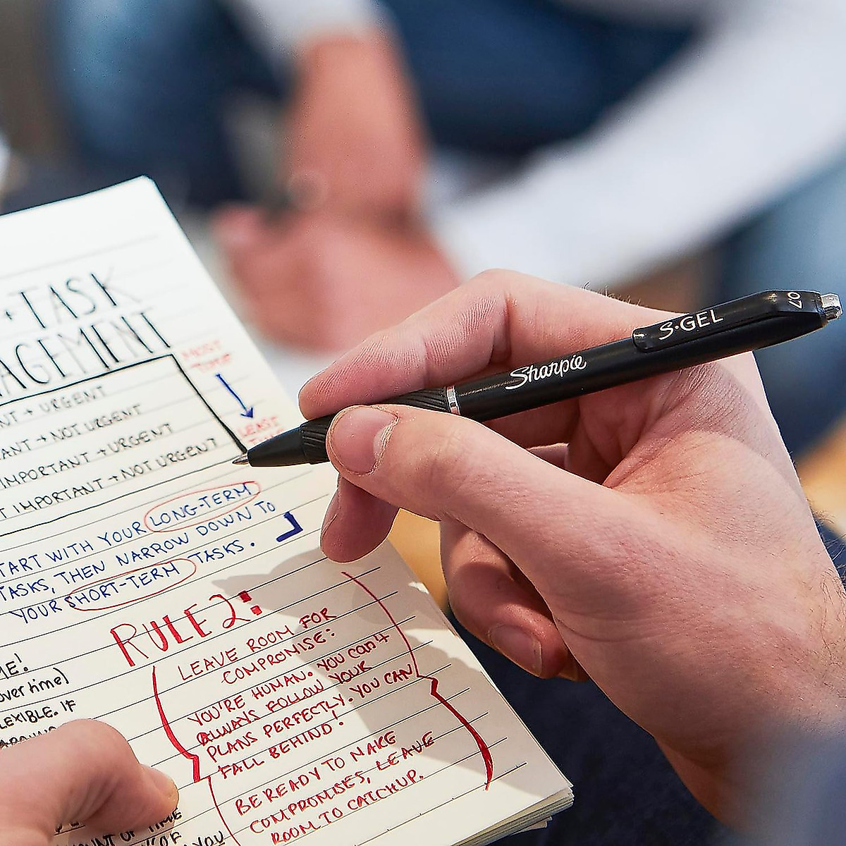 Sharpie S-Gel Pen Refill - 0.7mm Medium Point - Black Ink (2096168)