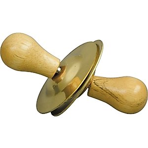 Rhythm Band School Children Musical Instruments Brass Finger Cymbals