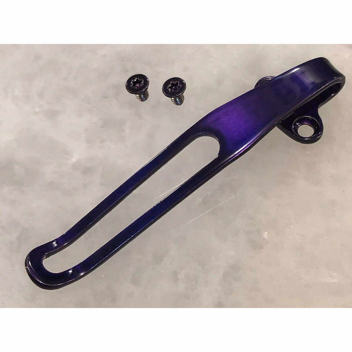 Purple Titanium Deep Carry Pocket Clip For Benchmade Osborne 940 943 Knife