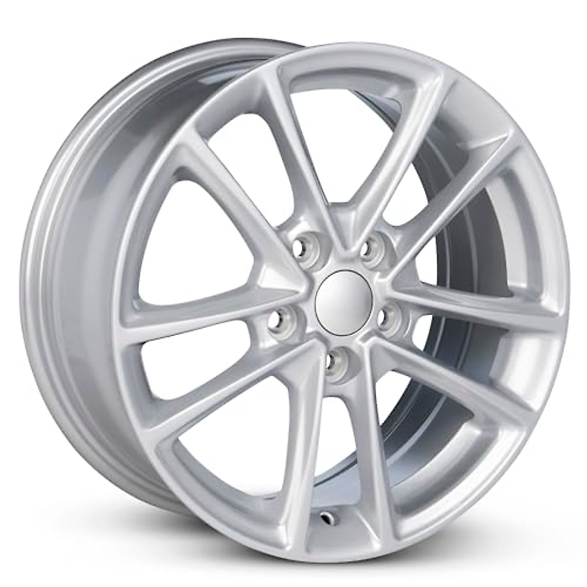 For 2015-2018 Ford Focus 16 Inch Painted Silver Rim - OE Direct Replacement - Road Ready Car Wheel