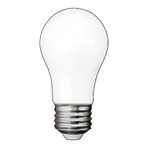 GE Relax 2-Pack 40 W Equivalent Dimmable Soft White A15 LED Light Fixture Light Bulbs Medium Base