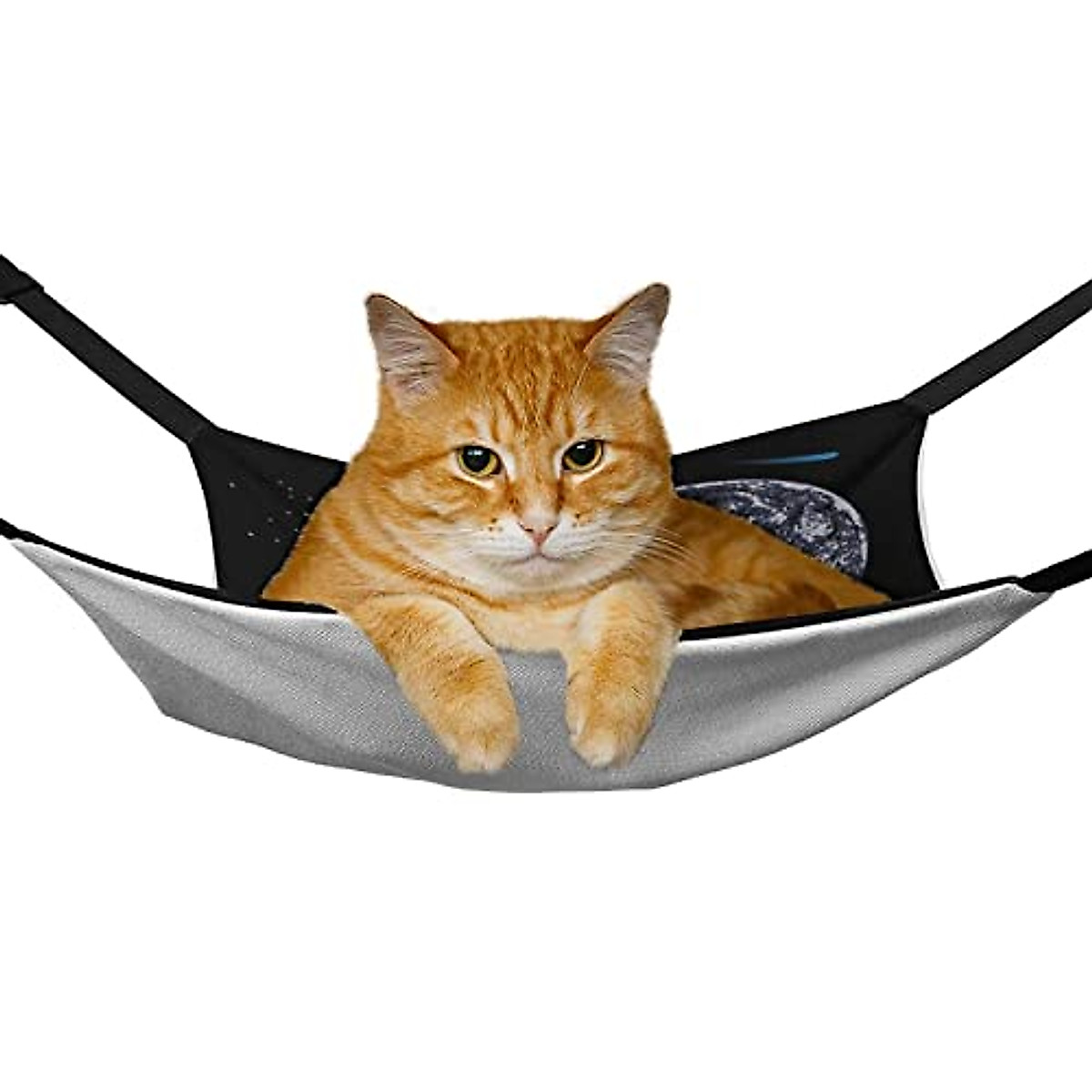 Space Planet Pet Hammock Bed Guinea Pig Cage Hammock Small Animal Hanging Bed for Ferret, Chinchilla, Puppy and Other Small Animals