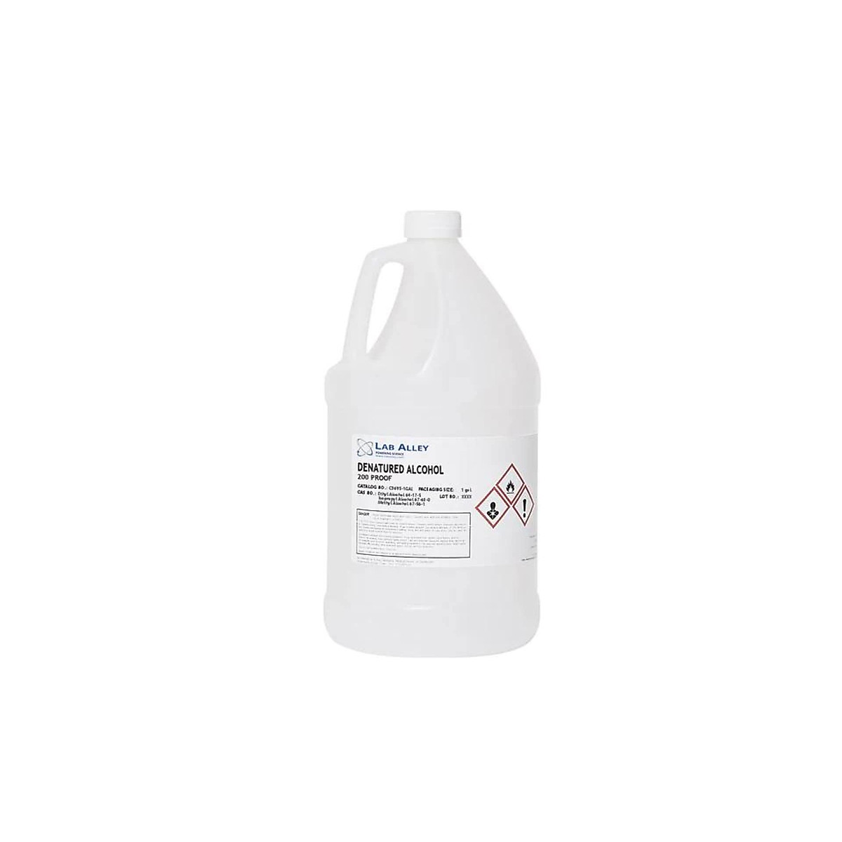 Denatured Ethanol 200 Proof, Kosher, 1 Gallon