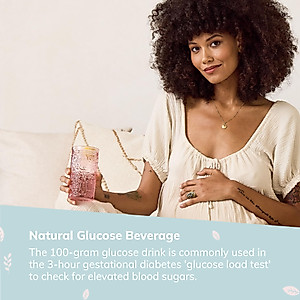 The Fresh Test® Glucose Beverage, 100 gram Powder Drink Mix | Additive-Free, Non-GMO, Organic Ingredients | Mint Lemonade