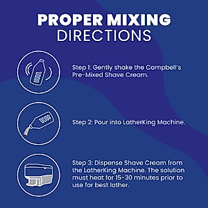 Campbell's Pre-Mixed Shave Cream 64oz