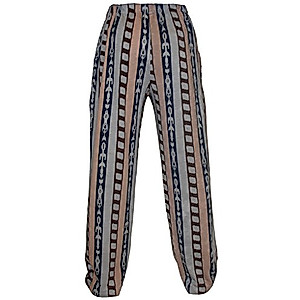 Costume Agent The Dude Lebowski Movie Character Pajama Pants Halloween Costume Cosplay Multicolor