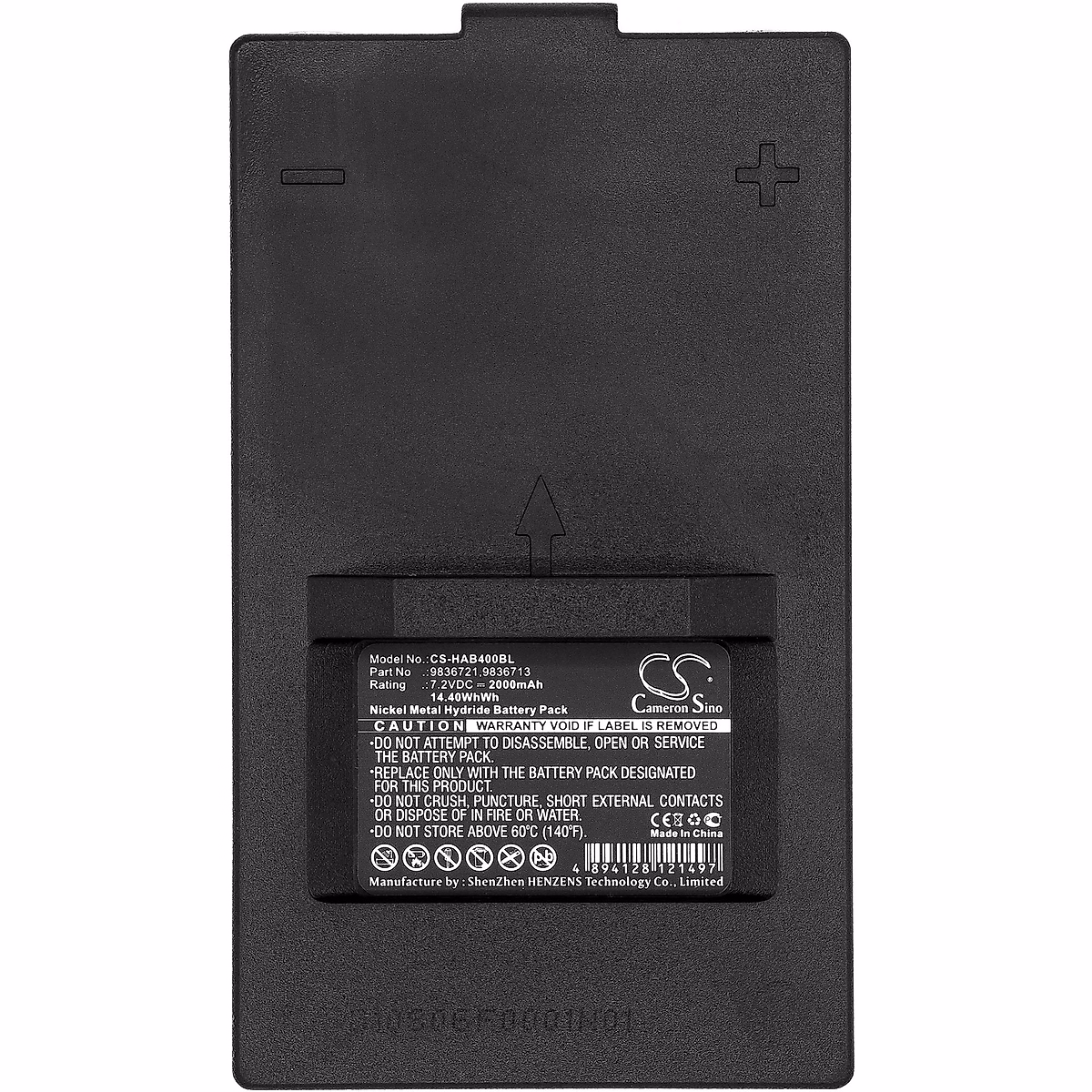 7.2V AF-HI40000M 804572 983.6713 H983.6713 2055112 H983.6721 9836721 H984.7669 AF-HI4000M Battery Replacement for Hiab Combi drive 5000 Hi Drive 4000 Olsberg DOH116A XS Drive Olsbergs DOH116A Olsberg