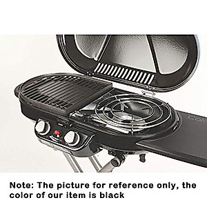 Uniflasy Roadtrip Swaptop Steel Stove Grate Propane Tank Adapter Hose 5 Feet 1lb to 20lb Converter for Coleman Roadtrip Grills and Swaptop