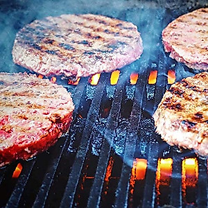 Uniflasy 7646 Cooking Grates for Weber Q300 Q320 Q3000 Q3200 Series Gas Grills Grill Parts Cast Iron Grill Grates Replacement for Weber Q300 2 Pack