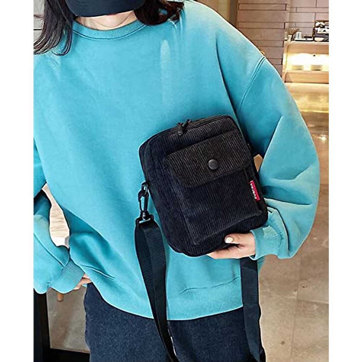 Corduroy Crossbody Bags Women Handbag Tote Bag Hobo Bag Cell Phone Bag Cute Wallet Purse Tote Top Handle Satchel 2023
