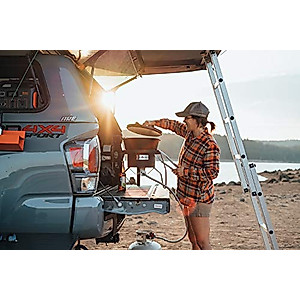 GasOne B-5300 One High-Pressure Outdoor Propane Burner Gas Cooker Weld, Black