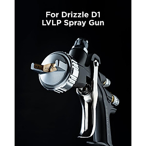 InoKraft Nozzle Set, 2.0mm Needle, Fluid Nozzle and Air Cap Set for Drizzle D1 LVLP Spray Gun, Precise, Durable