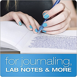 Oxford Composition Notebook, College Ruled Paper, 9-3/4" x 7-1/2", Black Marble Covers, 100 Sheets, 1 Book (63796)