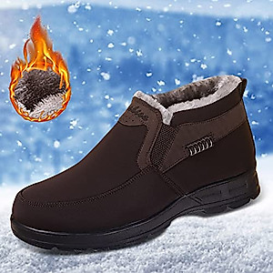 JUMESGU Lightning Deals of Today Prime Men's Military Tactical Work Boots Side Zipper Leather Motorcycle Combat Boots Todays Deals