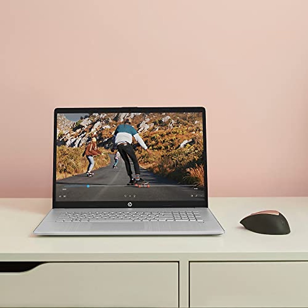 HP 2022 17.3" FHD Laptop, Intel 11th Generation 4-Core i5-1135G7 Up to 4.2Ghz, 16GB DDR4 RAM, 512GB PCIe SSD, Intel Iris Xe Graphics, 10hours Battery Life, Bluetooth, Windows 11S w/3in1 Accessories