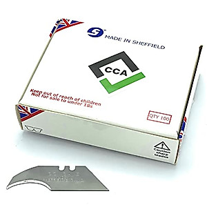CCA Concave trimming knife blades x 100