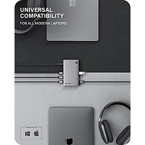 Alogic TB4H3TB Thunderbolt 4 Blaze Dock Compact Hubtriplethunderbolt Output